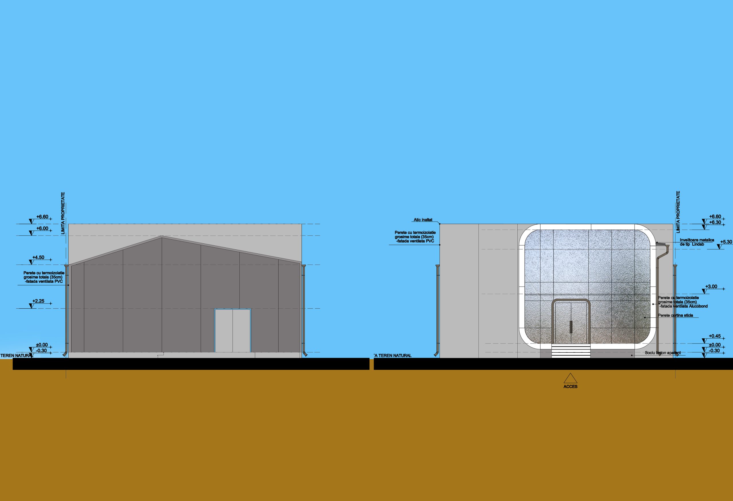 Magazin Prezentare hala Constanta - D'architecture